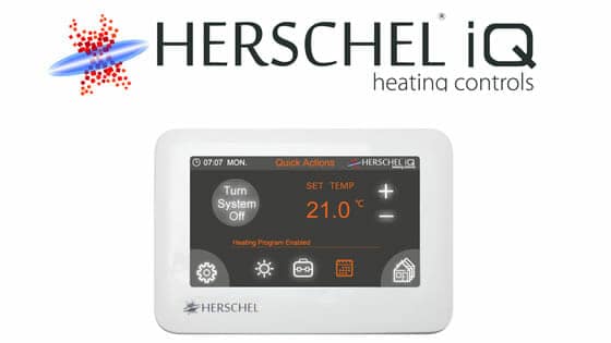 Wireless heating controller solution developed for Infrared heating